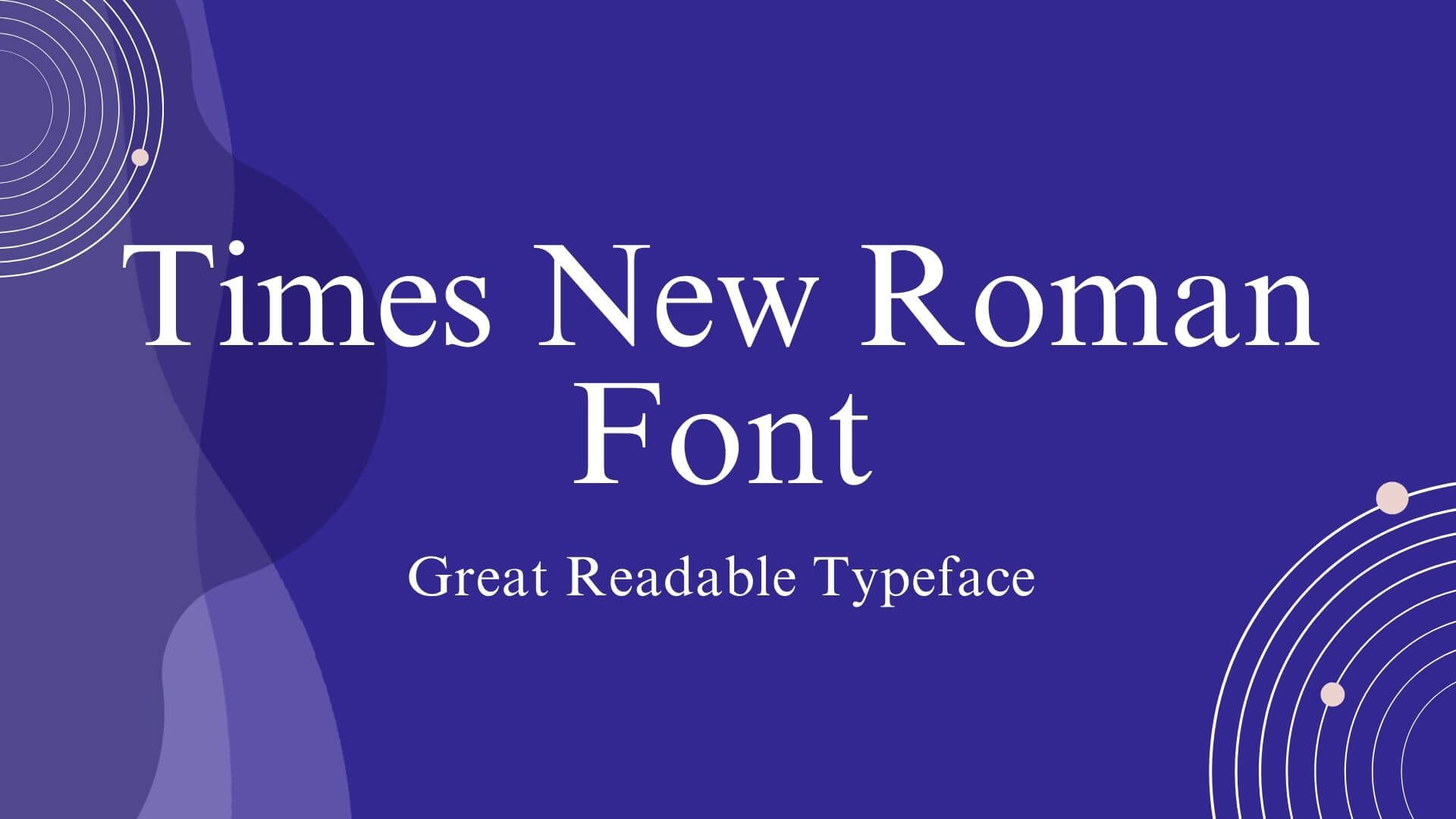 Times New Roman Font Free Download