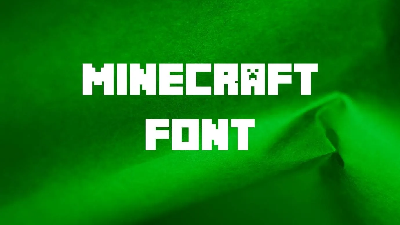 Minecraft Font Free Download
