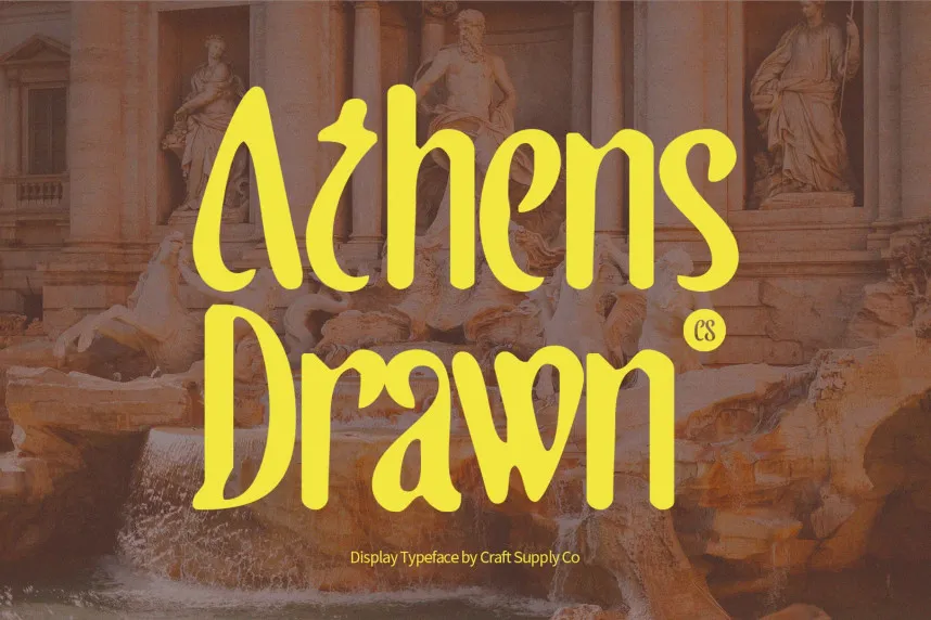 Athens Drawn Font Free Download